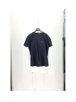 Dior T-shirt Logo Piccolo Bianco - Blue