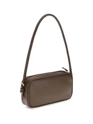 Miu Miu Leather Shoulder Bag - Brown