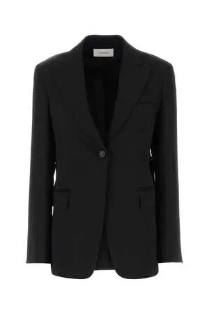 Sportmax Viscose Novella Blazer - Black
