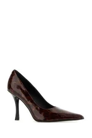 FERRAGAMO Printed Leather Pumps