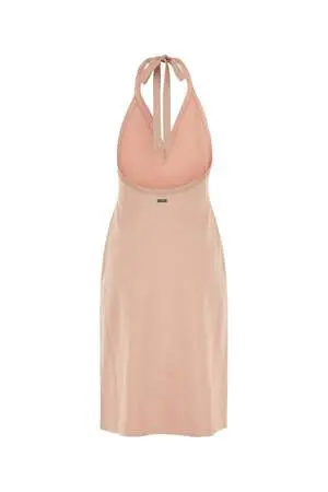 FERRAGAMO Stretch Viscose Blend Dress - Pink