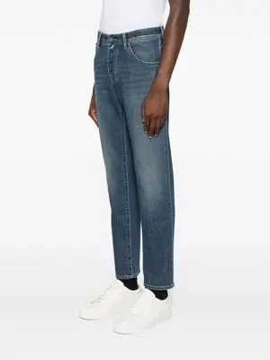 Jacob Cohen Slim Cropped Denim Jeans - Multicolor