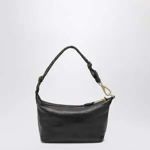 Miu Miu Aged-effect Nappa Leather Pouch In Coffee And Green - Brown