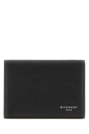 Givenchy Leather Card Holder - Black