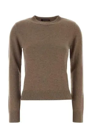 MAX MARA S Maxmara Women Cappuccino Wool Blend Fresia Sweater