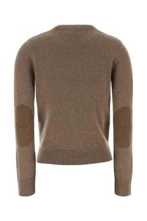 Max Mara S Cappuccino Wool Blend Fresia Sweater - Brown