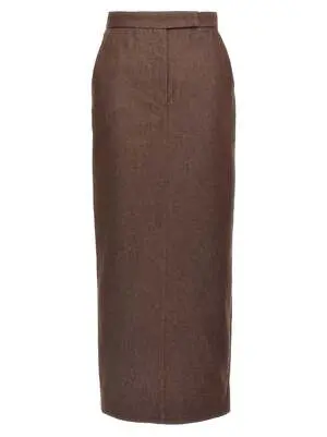 Max Mara Pianosa' Skirt - Brown