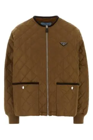 Prada Quilted Bomber Jacket - Multicolor