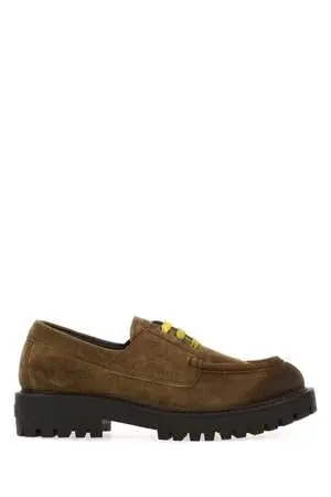 Prada Suede Loafers - Brown