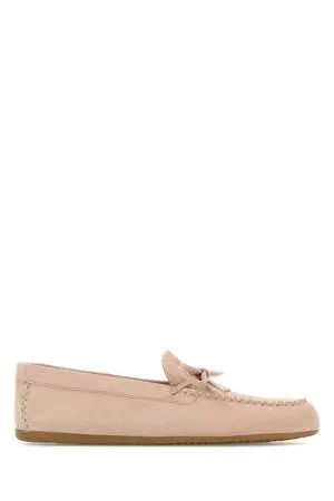 Miu Miu Suede Loafers - Pink