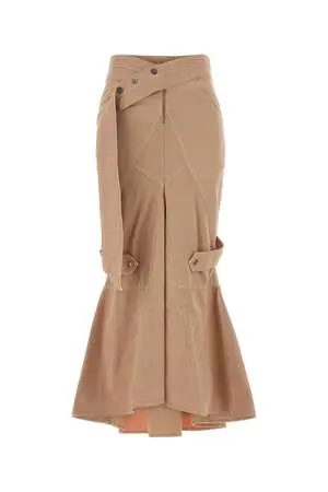 Blumarine Light Denim Skirt - Pink