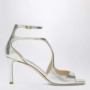 JIMMY CHOO Azia 75 Sandal - Silver
