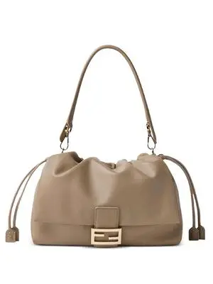 Fendi Baguette Medium Shoulder Bag - Brown