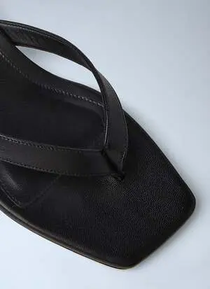 TOTEME Flip Flop Kitten Heels