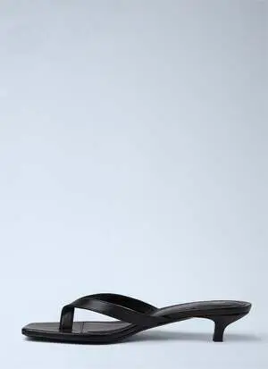 TOTEME Flip Flop Kitten Heels
