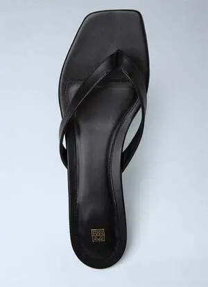 TOTEME Flip Flop Kitten Heels