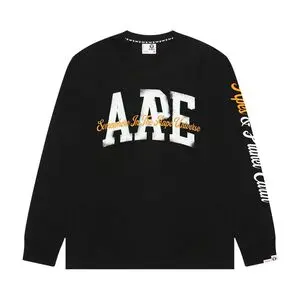 AAPE Sports Logo Long Sleeve Tee