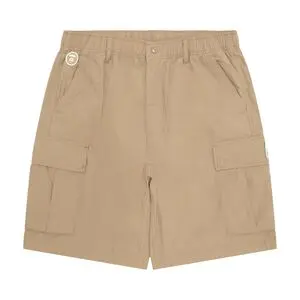 AAPE Now Moonface Cargo Shorts 'beige/grey - Tan