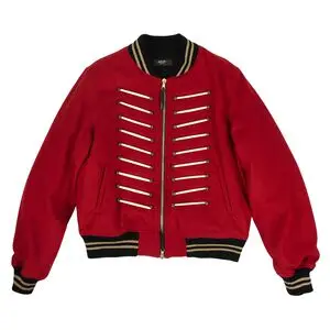 Amiri Wool-blend "forever" Stitched Bomber Jacket