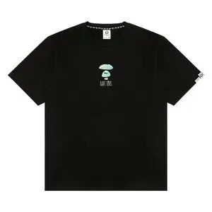 AAPE Unvs Unvs Graphic Tee - Black