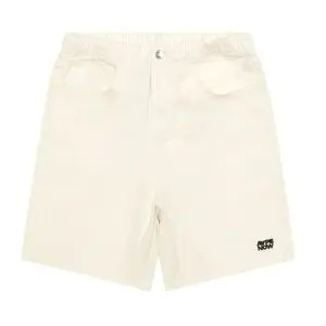 AAPE Now Moonface Denim Shorts - White