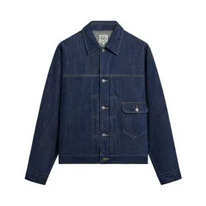 Kith Kin Rope Twill Alonzo Jacket 'dark Indigo - Blue