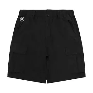 AAPE Now Moonface Cargo Shorts - Black