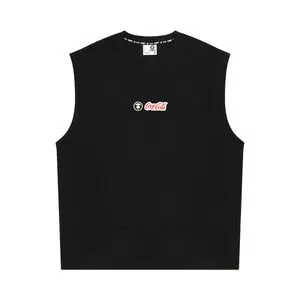 AAPE X Coca Cola Logo Tank Top - Black