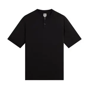 Kith Kin Albie Henley Tee - Black