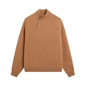 Kith Kin Cashmere Cyrus Turtleneck 'sand Dune - Tan