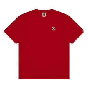 AAPE Now Spades Moonface Tee - Red