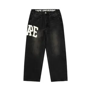 AAPE Sport Logo Jeans