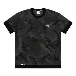 AAPE Camo Logo Tee /multicolor - Black
