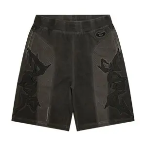 AAPE Embroidered Sweat Shorts /light - Black
