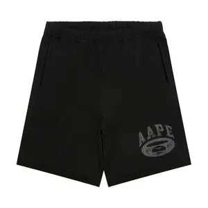 AAPE Moonface Sweat Shorts - Black