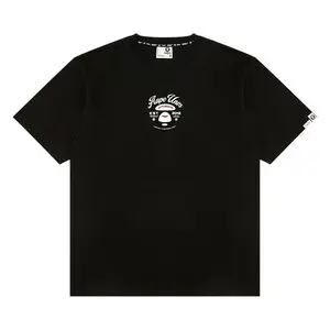 AAPE Unvs Unvs Graphic Tee - Black