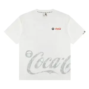AAPE X Coca Cola Graphic Tee - White