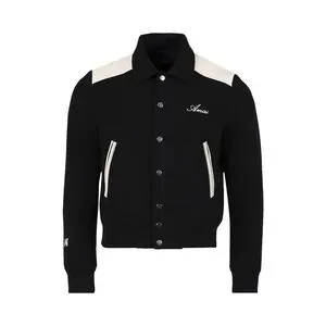 Amiri Western Varsity Jacket - Black
