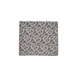 Burberry Monogram Print Bifold Wallet 'black