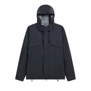 Kith Kin Tropical Wool Gael Parka 'nocturnal - Black