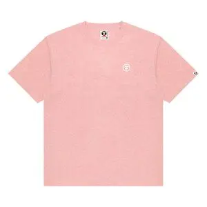 AAPE Now Moonface Tee /heather - Pink