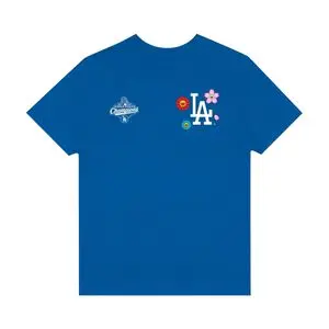 TAKASHI MURAKAMI X Los Angeles Dodgers World Series 2025 Champs Tee - Blue