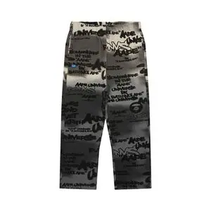 AAPE Unvs Graffiti Sweat Pants