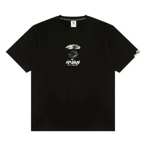 AAPE Unvs Unvs Graphic Tee - Black