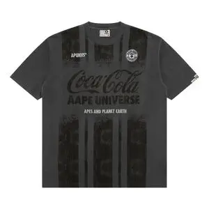 AAPE X Coca Cola Unvs Graphic Tee /light - Black