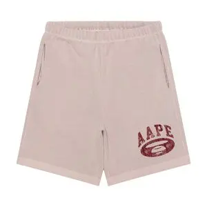 AAPE Moonface Sweat Shorts 'ivory - Cream