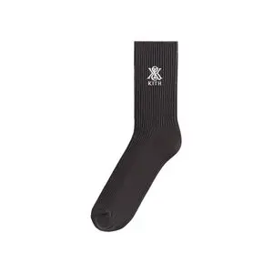 Kith Crest Relaxed Socks 'apocalypse - Black