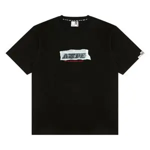AAPE Unvs Unvs Graphic Tee - Black