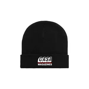 CASA MAGAZINES Beanie - Black