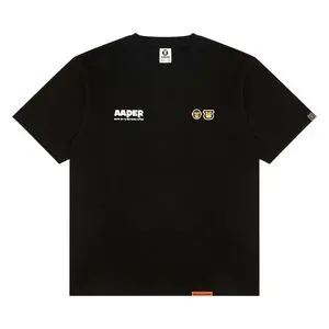 AAPE R Logo Tee - Black